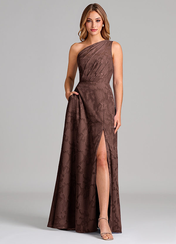 Azazie Phaedra Ganache Bridesmaid Dresses | Azazie