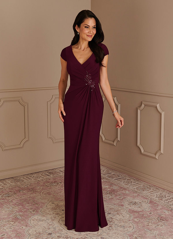Cabernet Azazie Marybeth Mother of the Bride Dress Mother of the Bride ...
