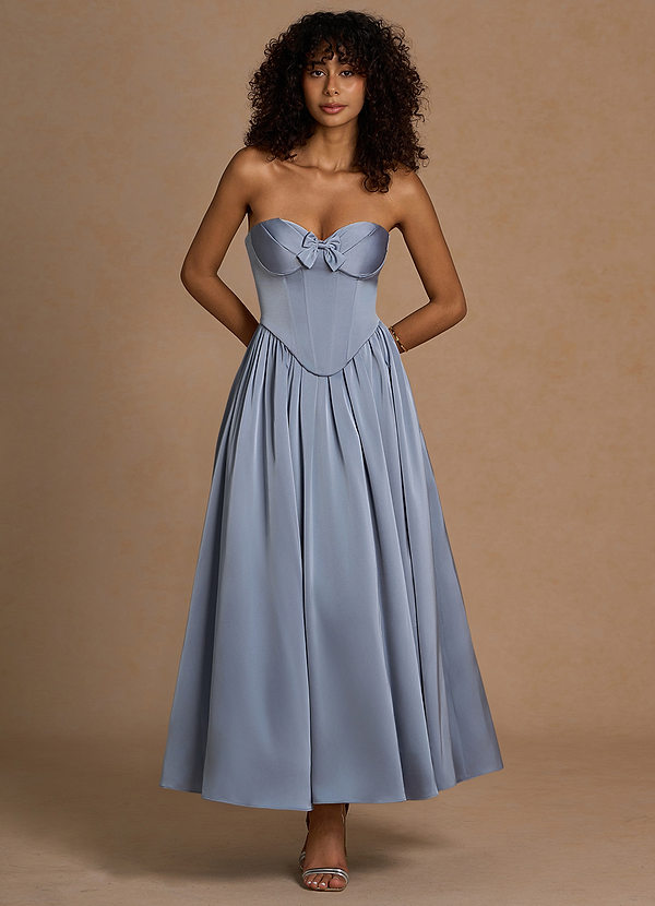 Eloise Powder Blue Maxi Dress | Azazie AU