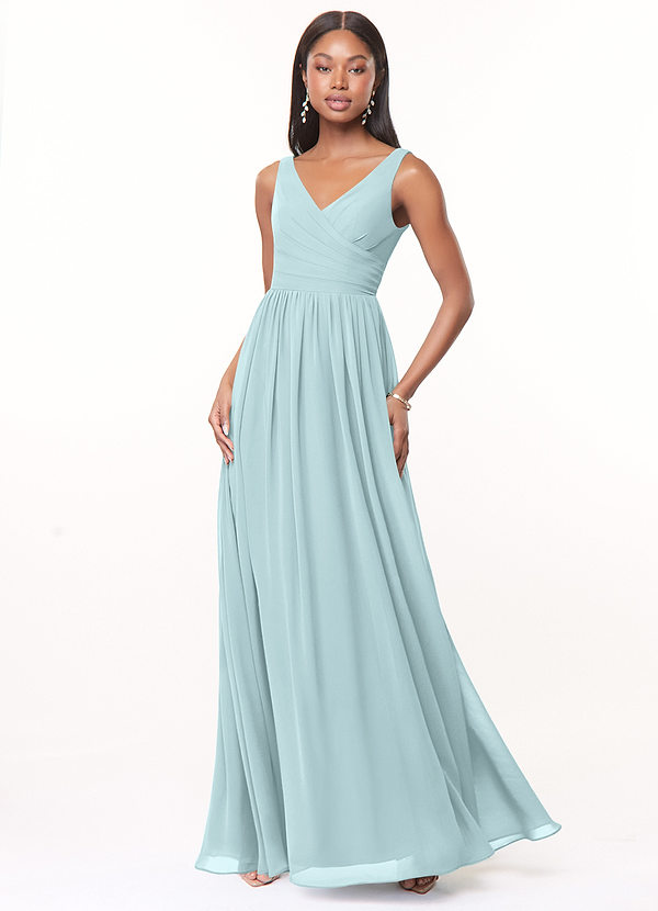 Azazie Keyla Mist Bridesmaid Dresses | Azazie