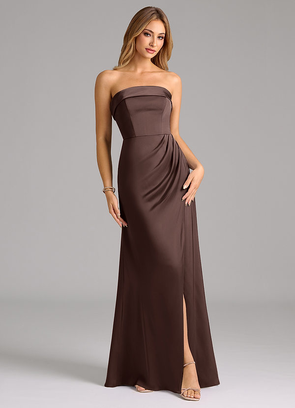 Azazie Aretha Ganache Bridesmaid Dresses | Azazie CA