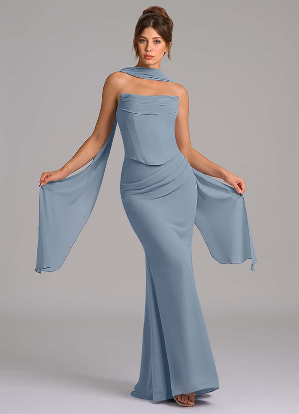 Callidora Powder Blue Two-Piece Sets | Azazie