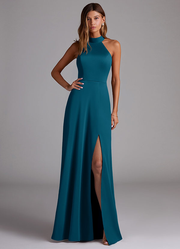 Azazie Myra Ink Blue Bridesmaid Dresses | Azazie CA