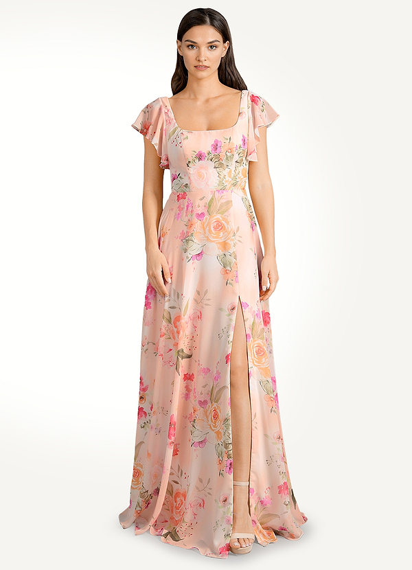 Abstract Bouquet Floral Bridesmaid Dresses | Azazie