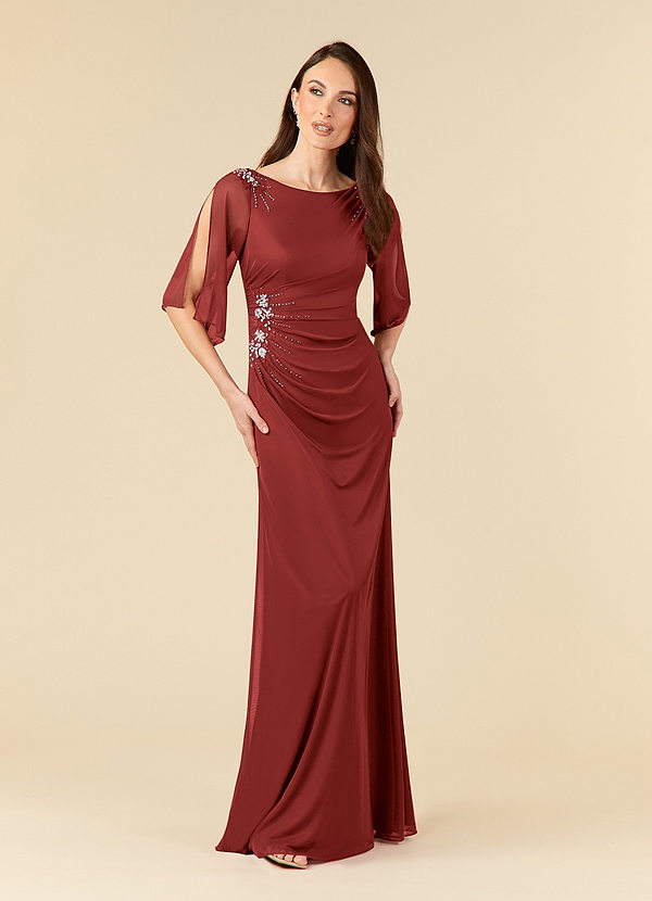 Rust Azazie Magdalene Mother of the Bride Dress Mother of the Bride ...