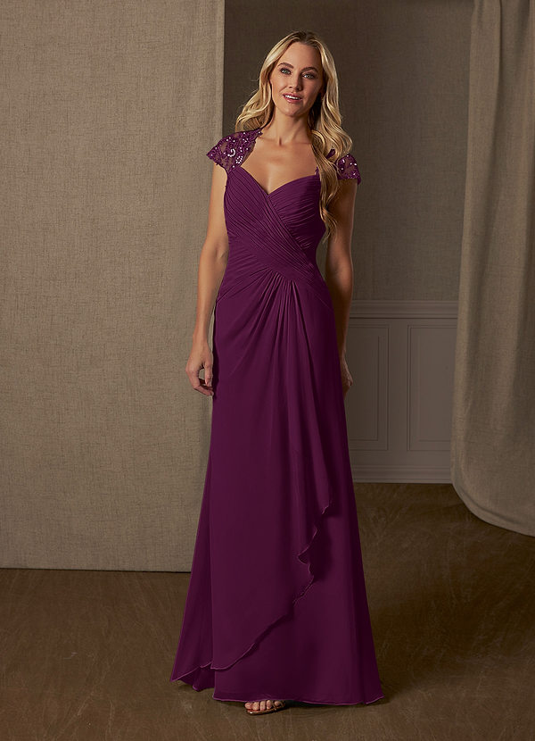 Raspberry Azazie Birdie Mother of the Bride Dress Mother of the Bride ...