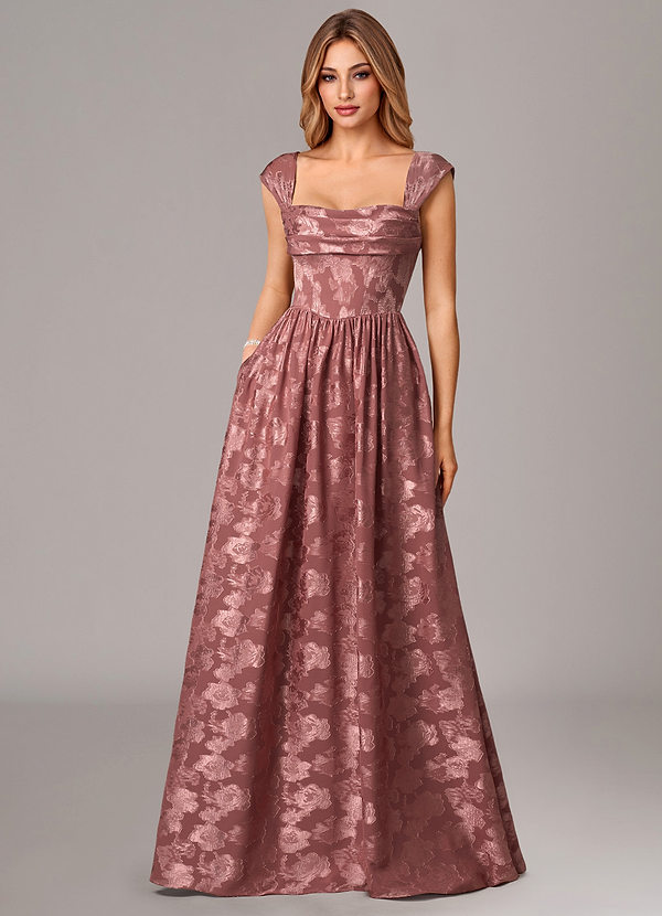 Azazie Hazel Desert Rose Bridesmaid Dresses | Azazie UK