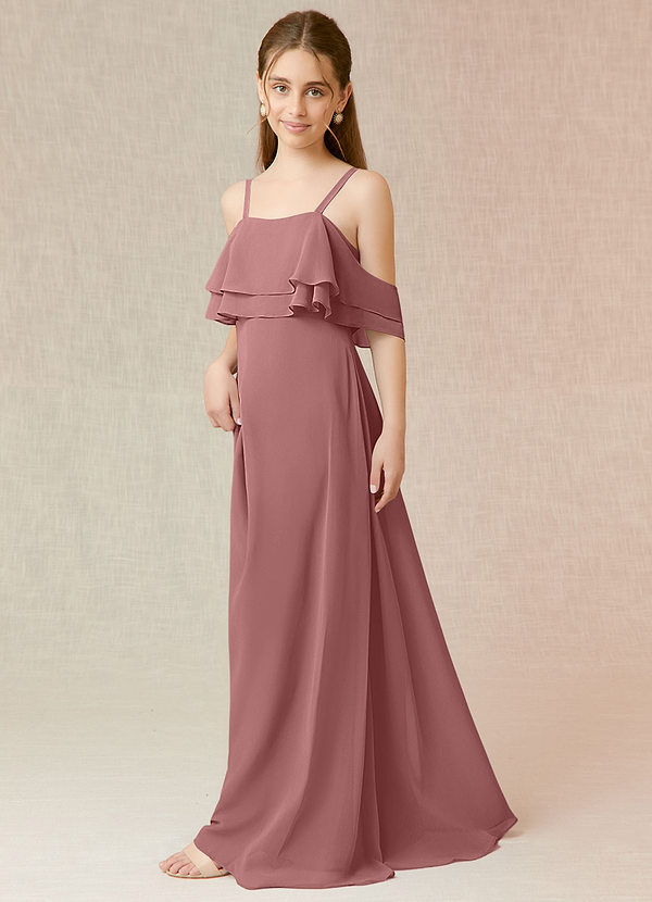Desert Rose Azazie Tink JBD Junior Bridesmaid Dresses | Azazie