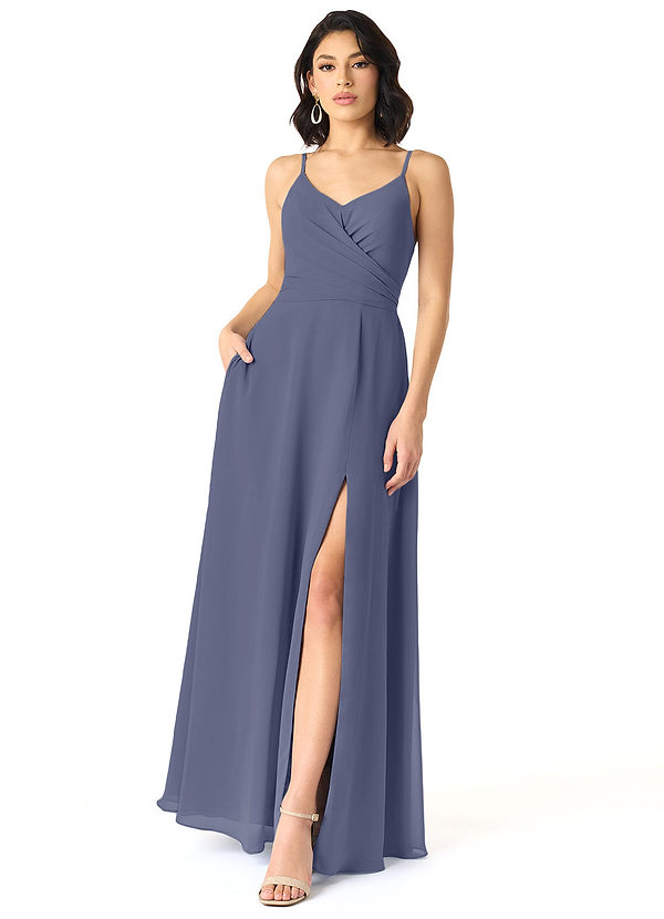 Azazie Citrina Stormy Bridesmaid Dresses | Azazie CA