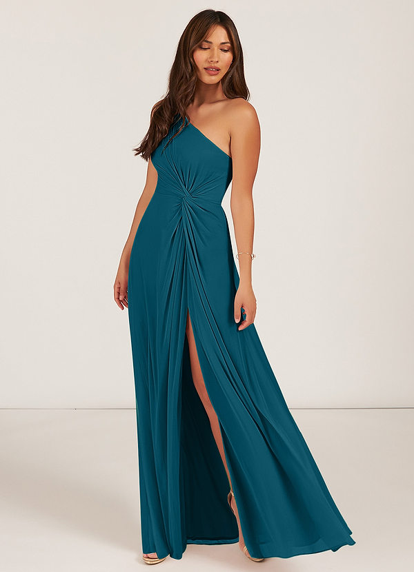 Ink Blue Azazie Brooke Bridesmaid Dresses | Azazie