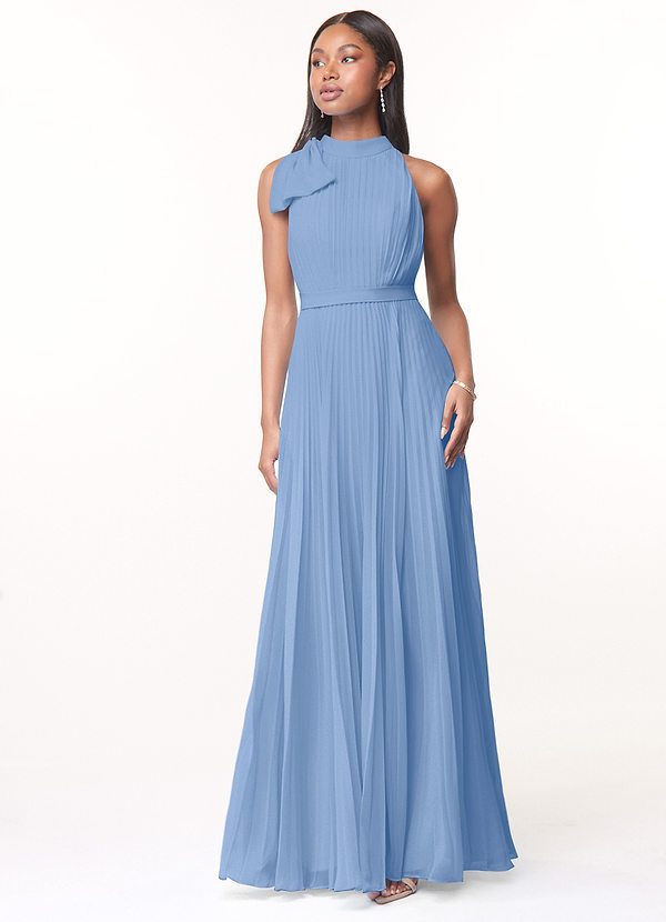 Steel Blue Azazie Cailyn Bridesmaid Dresses | Azazie
