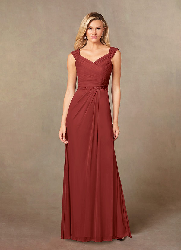 Rust Azazie Uli Mother of the Bride Dress Mother of the Bride Dresses ...