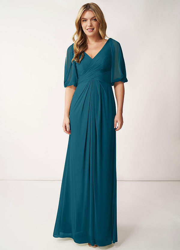 Ink Blue Azazie Noelia Bridesmaid Dresses | Azazie