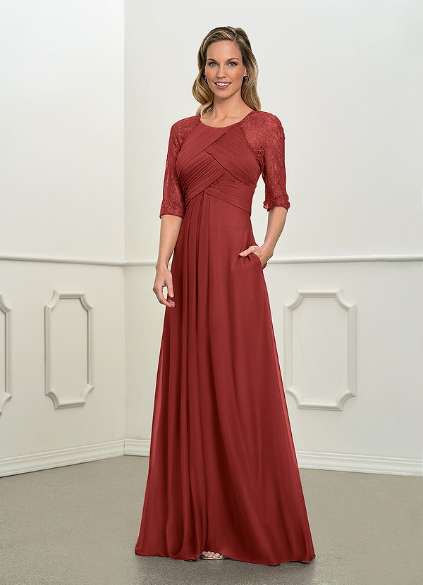 Rust Azazie Raelyn Mother of the Bride Dress Mother of the Bride ...