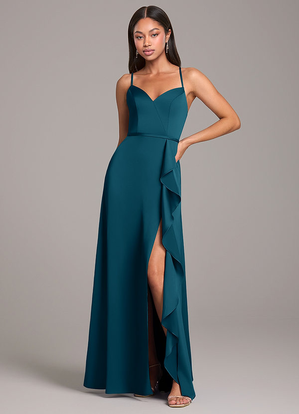 Azazie Naeem Ink Blue Bridesmaid Dresses | Azazie AU