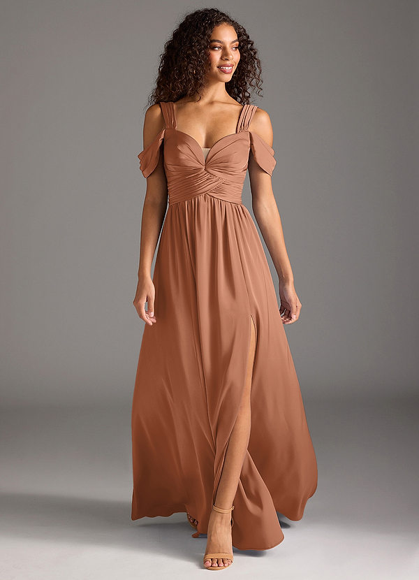 Azazie Lianne Bronzer Bridesmaid Dresses | Azazie