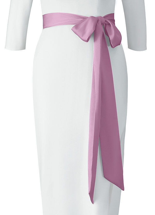 Azazie Matching Color Stretch Satin Sash | Azazie