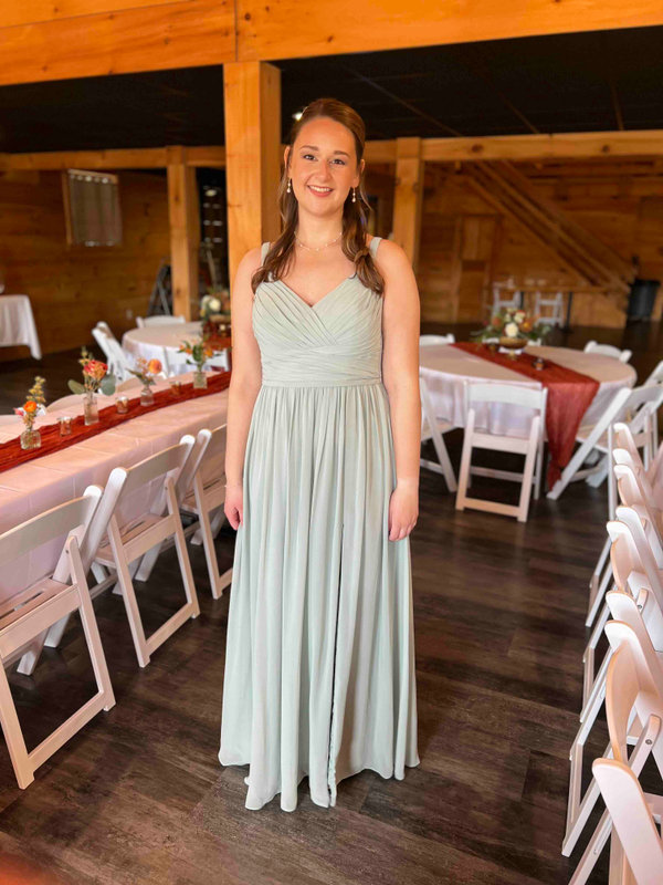 Azazie Chanel Sunset Bridesmaid Dresses | Azazie